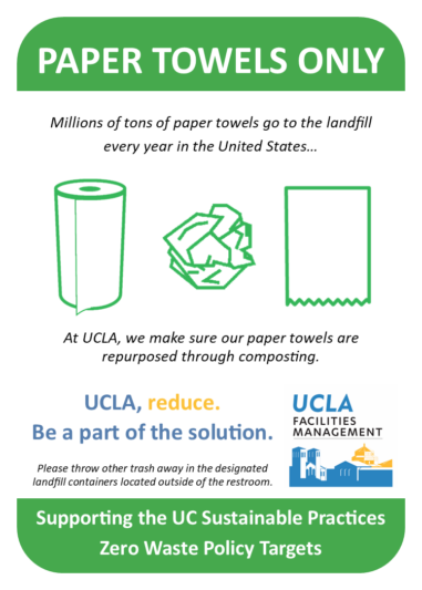 Resources & Signage | UCLA Sustainability