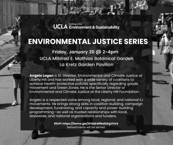 Environmental Justice Series at the IoES!