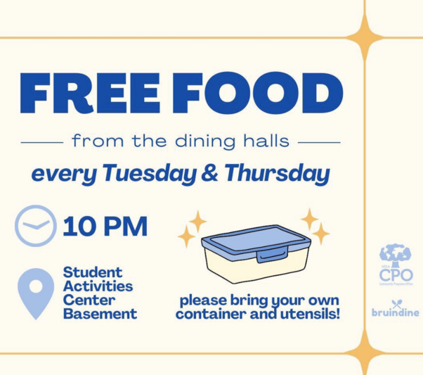 Free Food from the Dining Halls