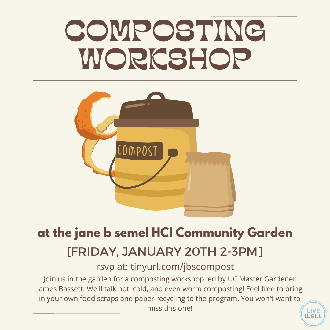 Composting Workshop with UCLA’s Master Gardener James Bassett