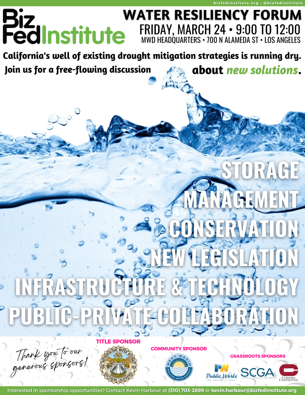 2023 BizFed Institute Water Resiliency Forum