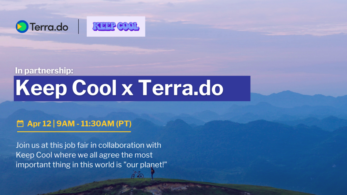Keep Cool x Terra.do Climate Job Fair