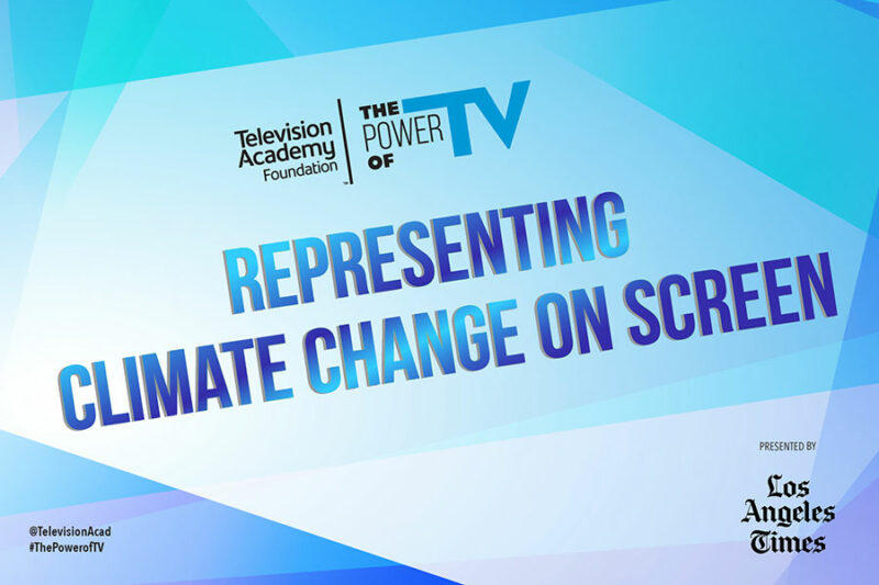 The Power of TV: Representing Climate Change Onscreen