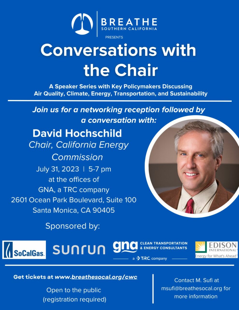 Conversations with the Chair - Energy Commissioner Hochschild