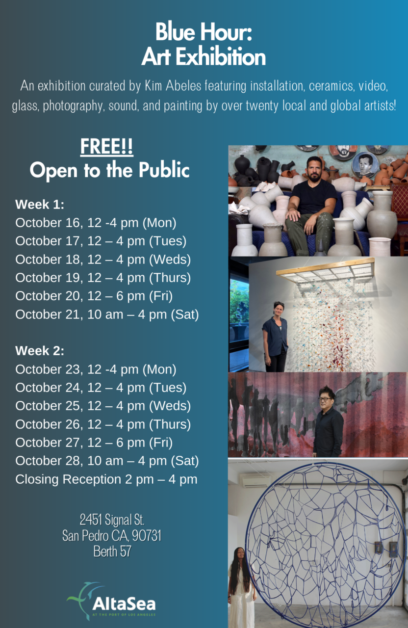 Blue Hour Art Exhibition at AltaSea