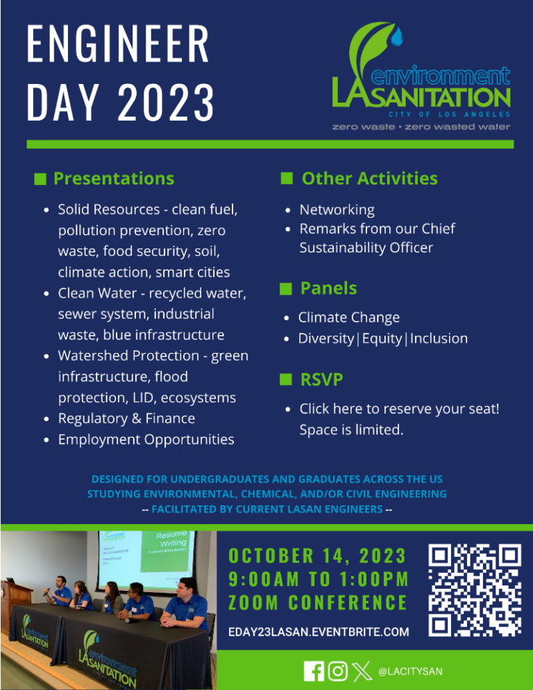 LASAN Engineer Day LA 2023 (virtual)