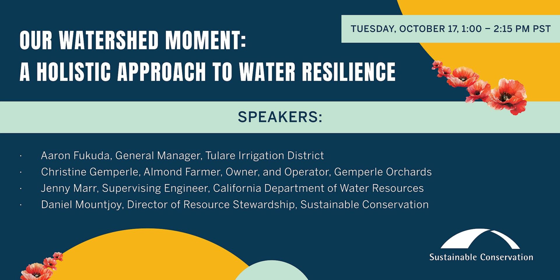 A Holistic Approach to Water Resilience