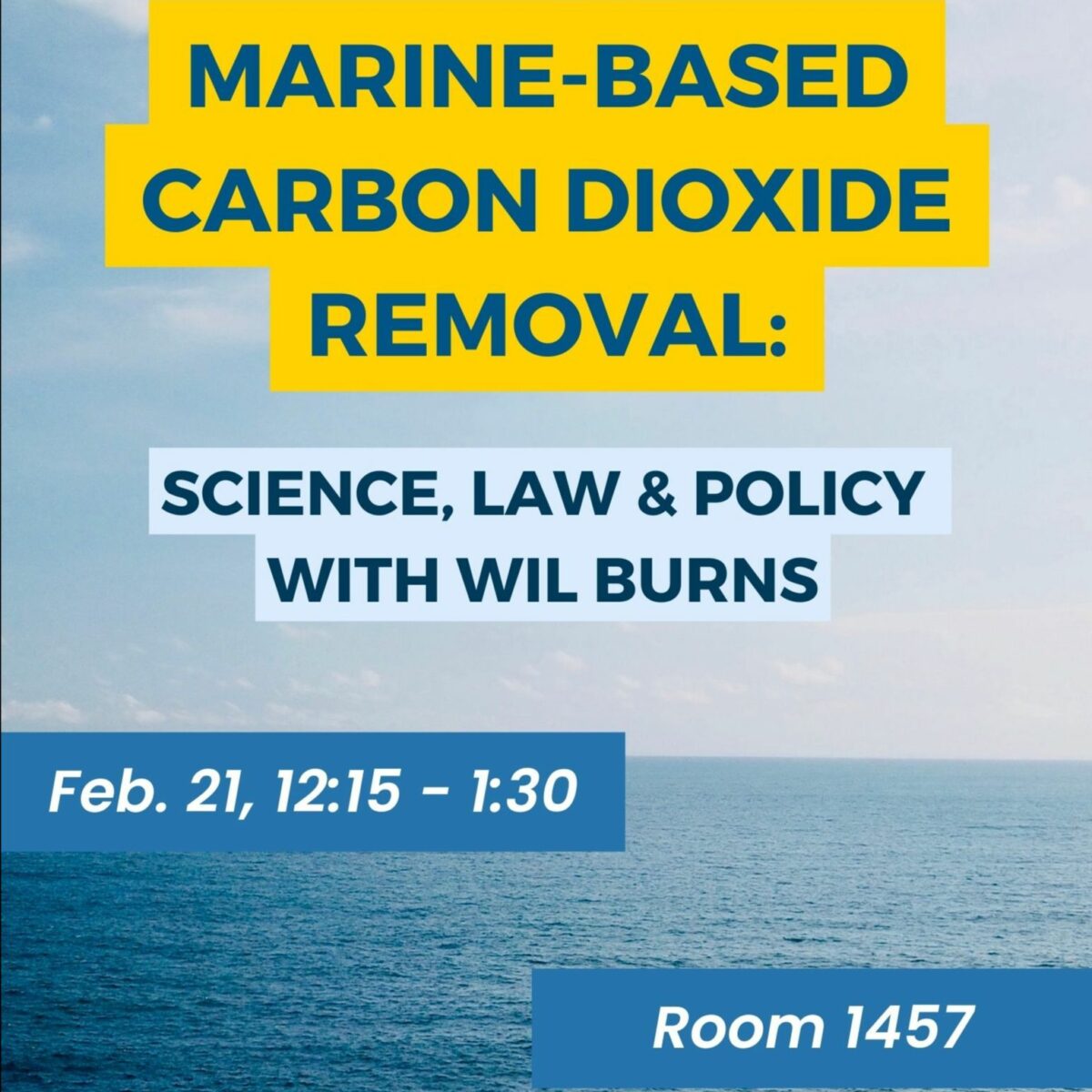 Marine-Based Carbon Dioxide Removal: Science, Law & Policy