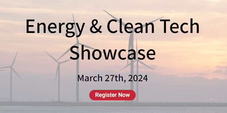 Deep-Tech Showcase: Energy & Clean Tech