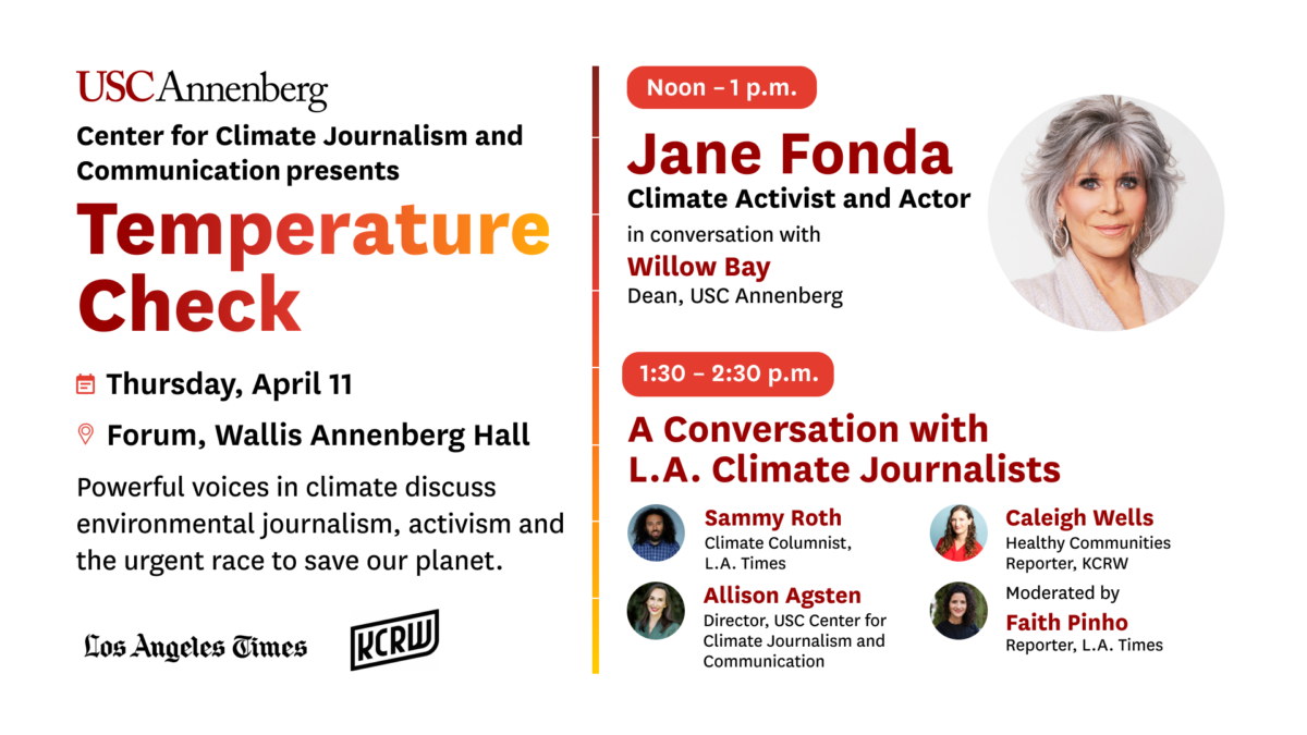 Temperature Check with Jane Fonda and L.A. climate communicators