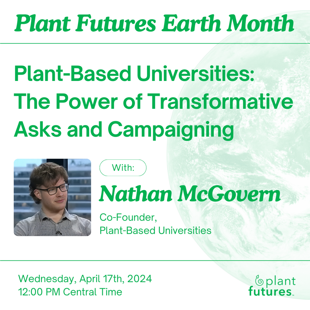 Plant-Based Universities: The Power of Asks and Campaigning