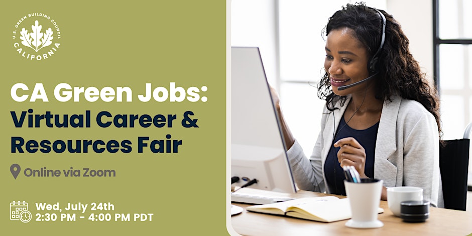 California Green Jobs - Virtual Career & Resource Fair