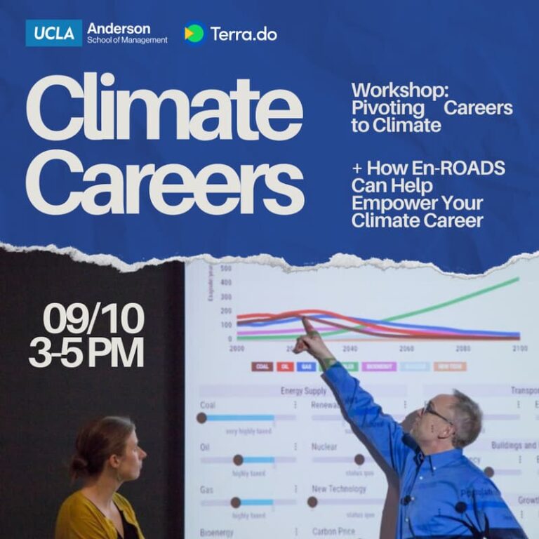 Pivoting Careers to Climate and Empowering your Climate Career