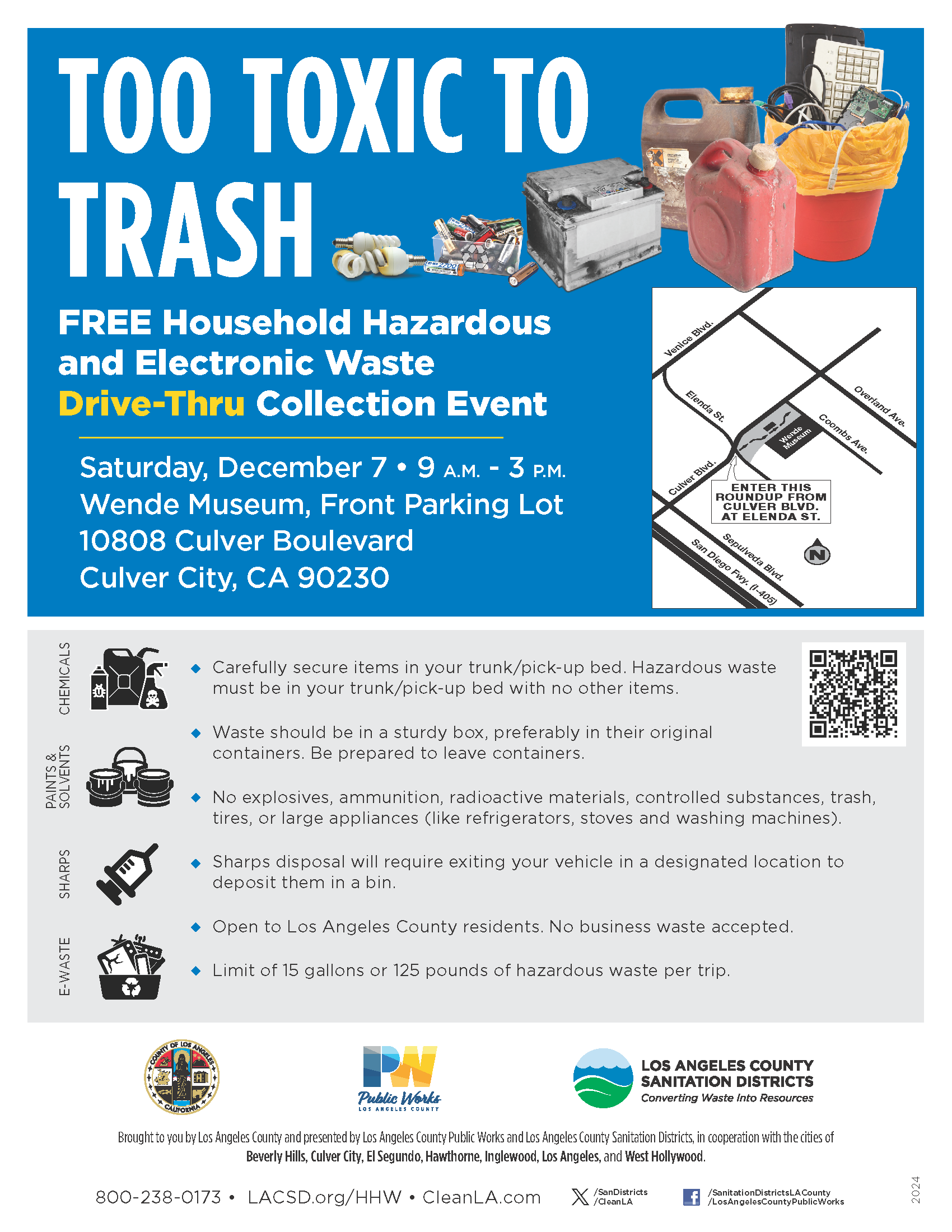 Culver City Household Hazardous Waste Collection