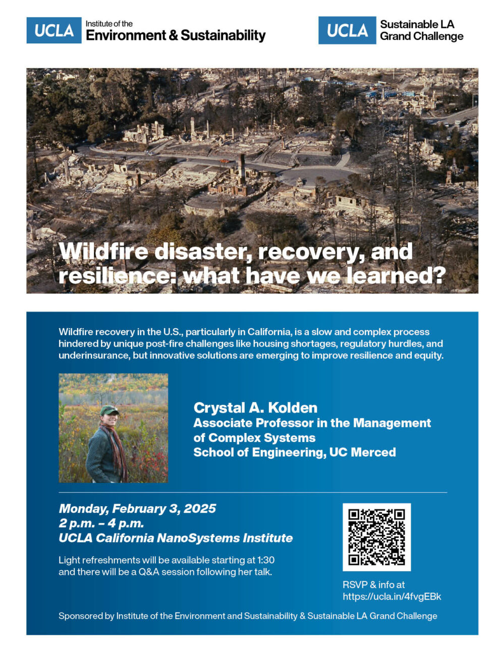 Wildfire disaster, recovery, and resilience