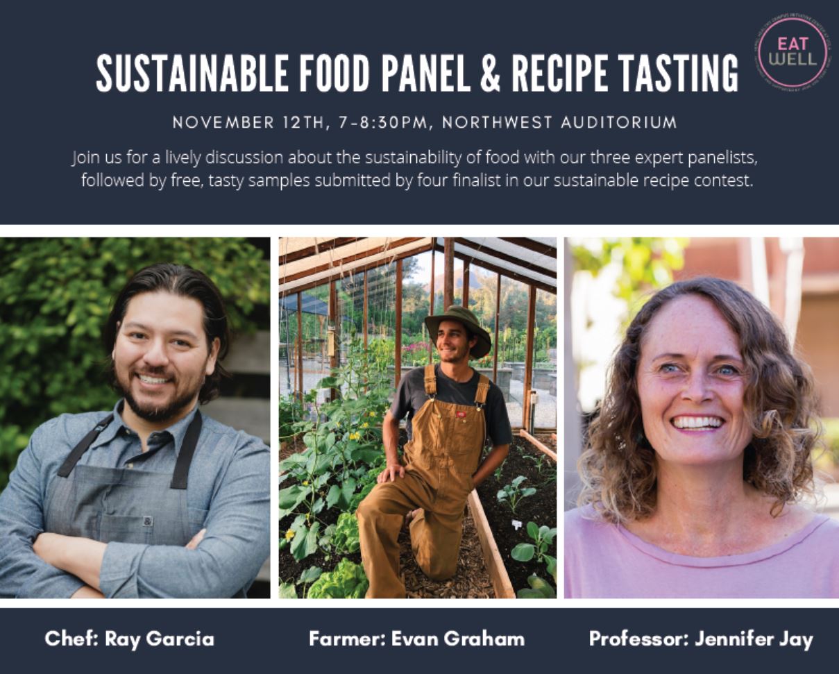 Sustainable Food Panel & Recipe Tasting - Nov 12, 7-8:30pm, Northwest ...